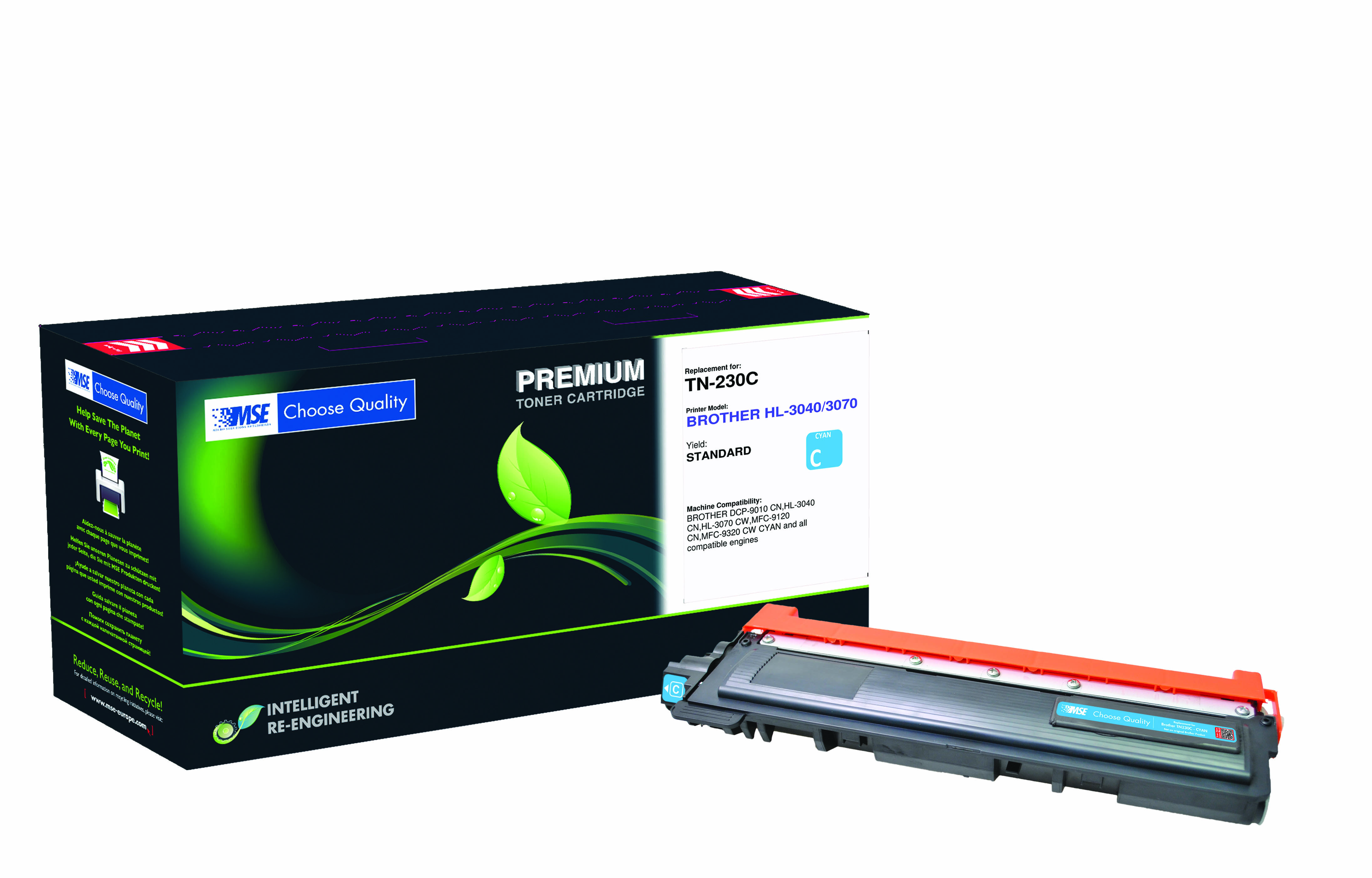 MSE Premium Farb-Toner für Brother HL-3040/3070 Cyan - kompatibel mit ...