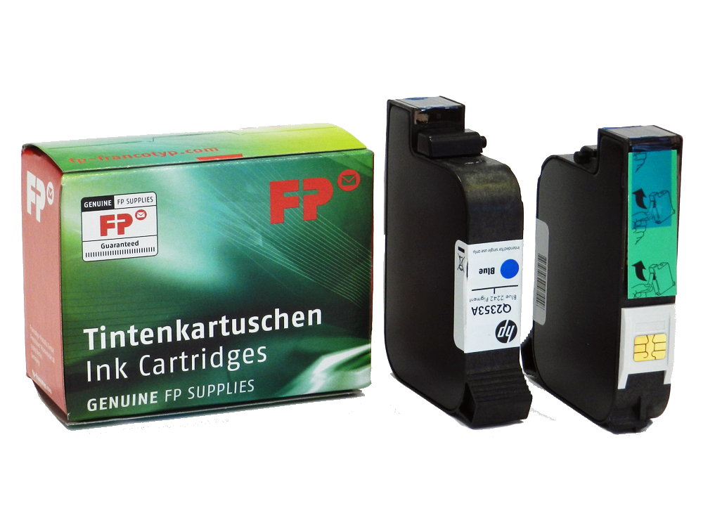 Original Farbkartuschenset small für Francotyp-Postalia PostBase ...